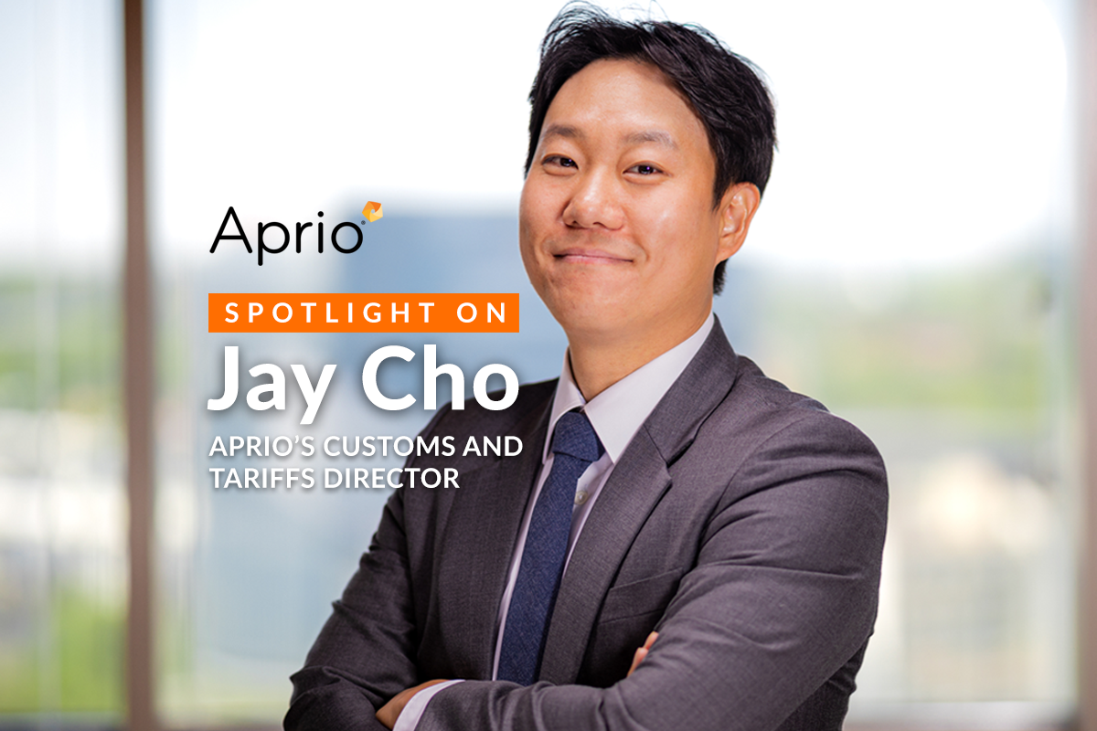 Spotlight on: Jay Cho, Aprio’s Customs and Tariffs Director - Aprio